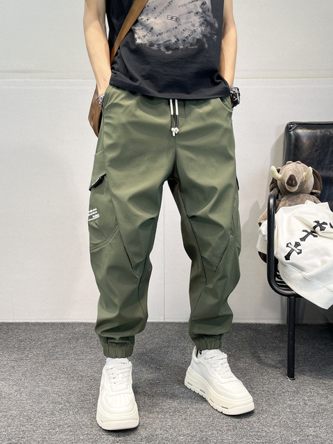 Men's Cargo Pants, New Spring and Autumn Style, Trendy Brand, Loose Fit ...