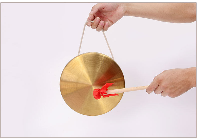 Gongs and cymbals - 6-inch drum + 15cm cymbal + 15cm gong + 15 cymbal ...