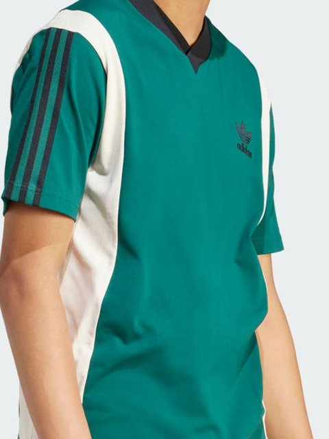 Adidas short-sleeved men and women 3-leaf clover half-sleeved casual ...