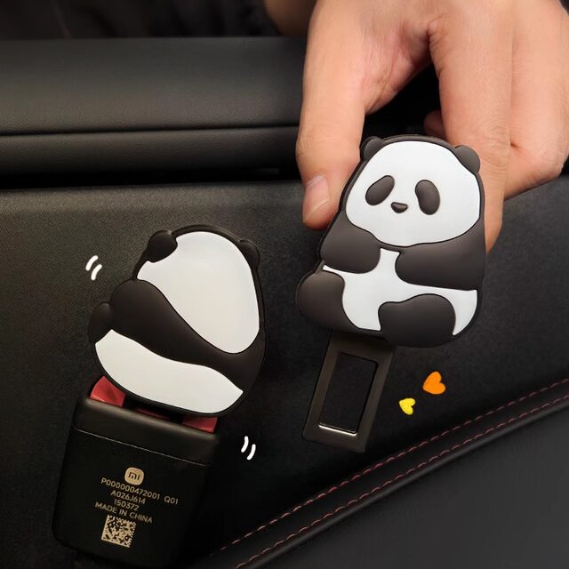 Panda safety clasp car safety clasp fixing device practical car safety ...