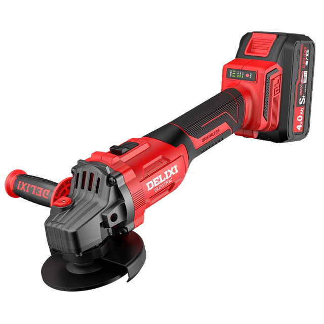 Delixi brushless lithium angle grinder wireless grinder multi-function ...
