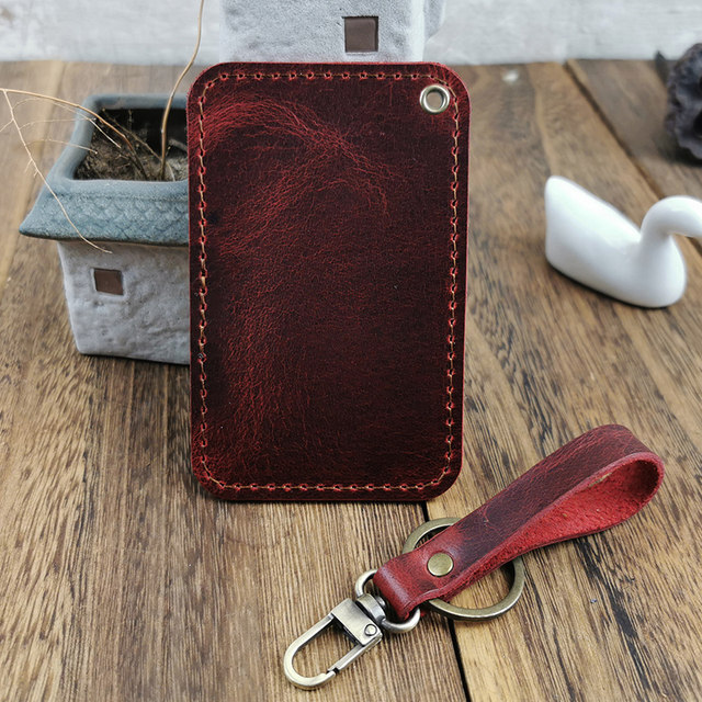 Creative Tesla Model3 key card cover card bag handmade high -end ...