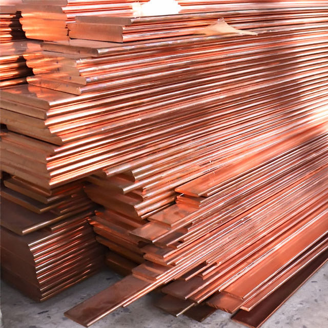 Red copper row T2 copper row red copper flat bar custom machine room ...