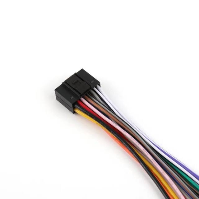 Car Android navigation universal power tail cable large screen host ...