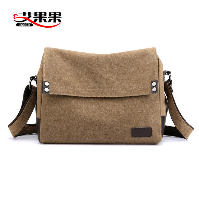 Work bag for men, messenger bag for construction site, men's canvas bag ...
