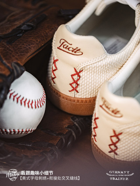 Madden Baseball Texon Shoes Men's Retro White A -Gump Sports Shoes ...