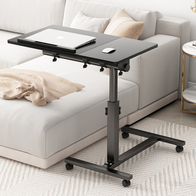 Move bedside table laptop computer desk lazy lifting bed desk sofa on ...