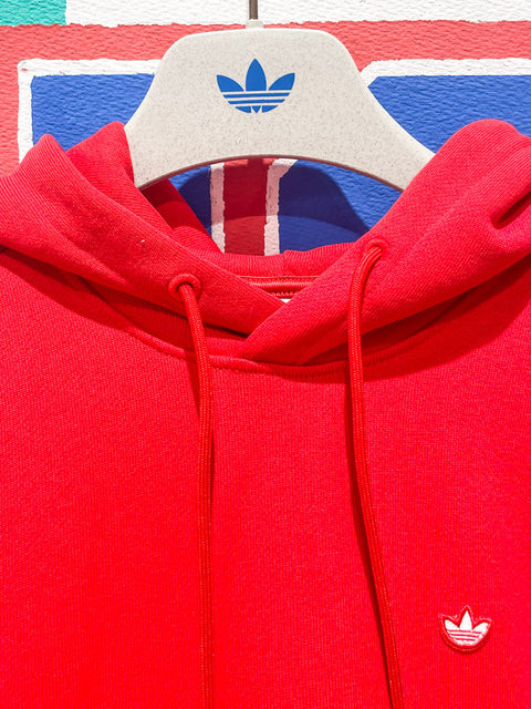 Adidas Clover Men's 2024 Spring Sports and Casual Knitted Plush Warm ...