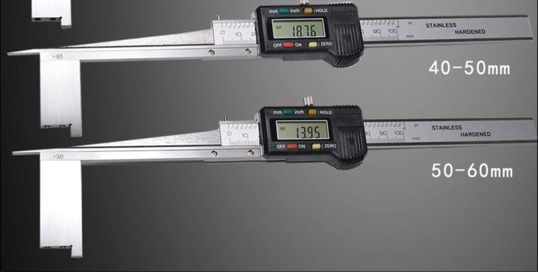 Wedge vernier feeler gauge 1-15mm gap detection taper gauge slope plug ...