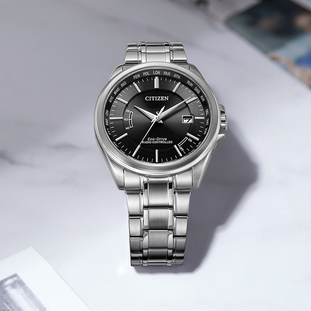 Citizen Official Flagship Store Eco-Drive Radio Wave Casual Men and ...