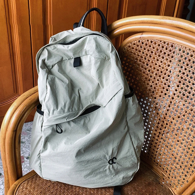 Lightweight outdoor backpack, short-distance travel, large-capacity school bag for men and women ...