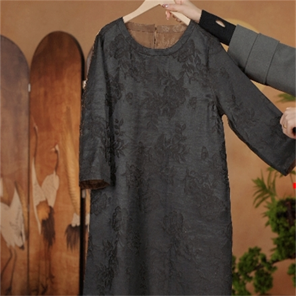 Fengxuan Pavilion Counter customized Shunde old material dress 24071