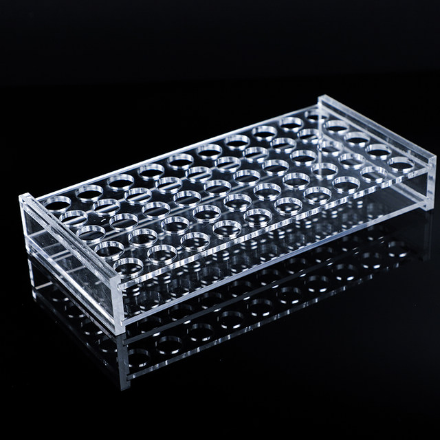 Plexiglass sampling bottle rack chromatography sample bottle rack ...