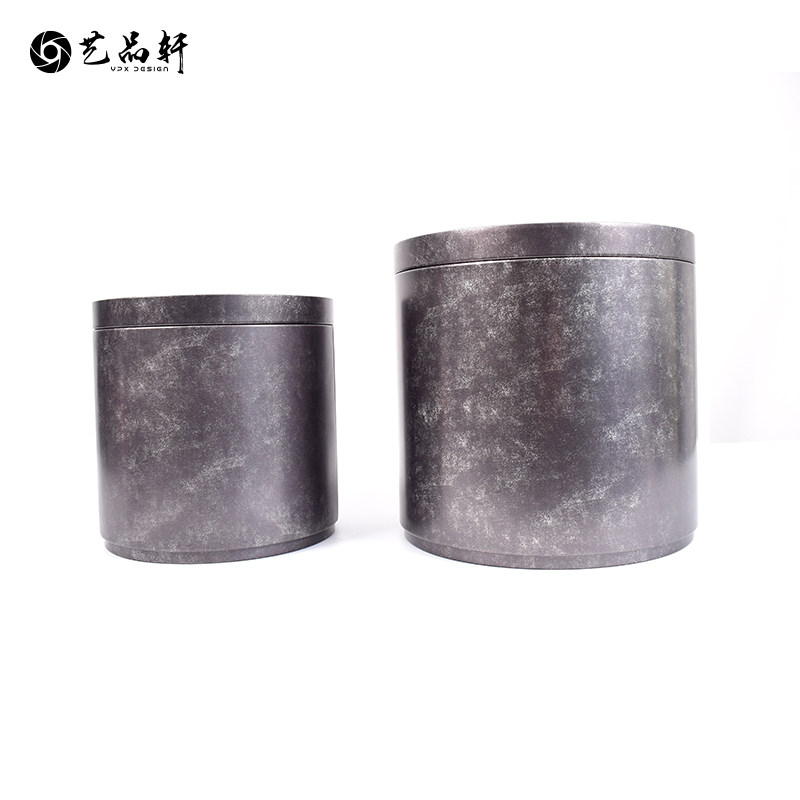 Ретро желязна кутия за чай Yi Pin Xuan - Кутия за съхранение на чай Пуър