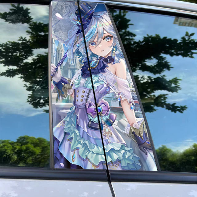 Original God sticker car center pillar sticker personalized creative B ...