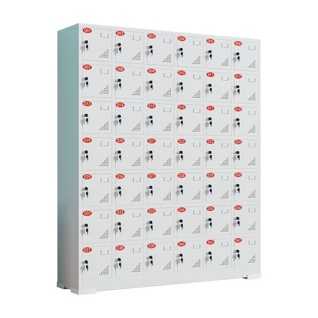Construction site power tool charging cabinet mobile phone tablet ...