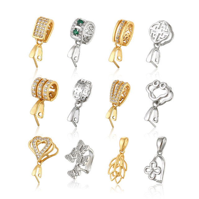 Men and women buckle accessories buttons 18K gold buckle pendant buckle ...