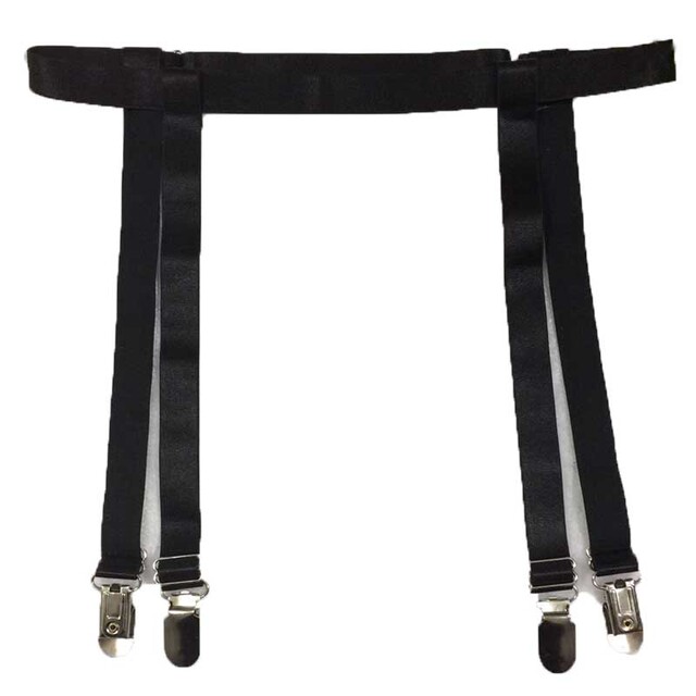 Garter belt underwear, duckbill buckle garter stockings, over-the-knee ...