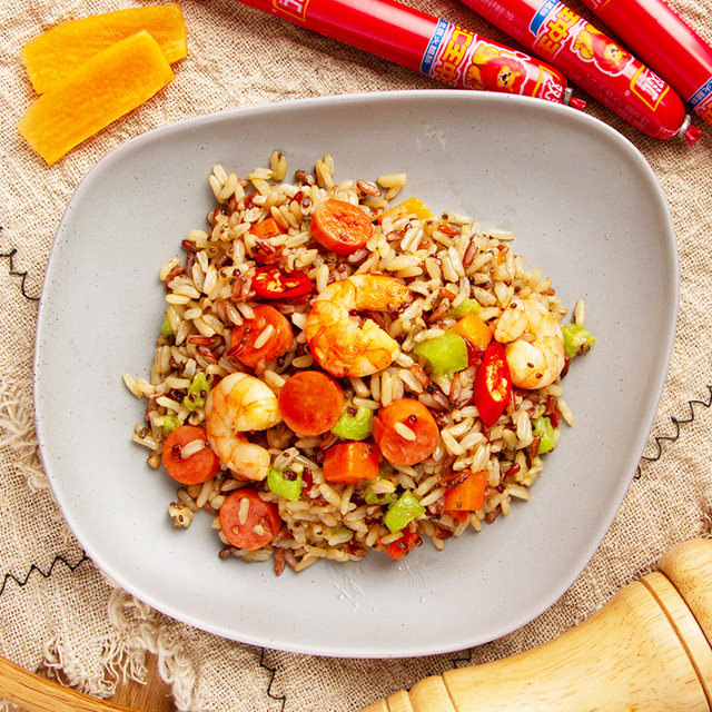 Shuanghui King of Kings ham sausage 240gx5 pack ready-to-eat sausage ...