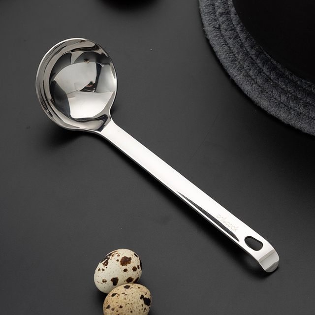 onlycook 316 stainless steel soup spoon hotpot spoon For Home soup ...