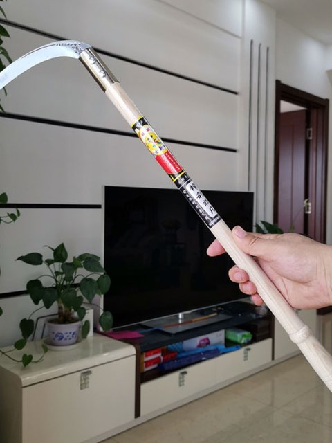 Rice mowing sickle Special rice sickle Grass mowing knife Farm tools ...