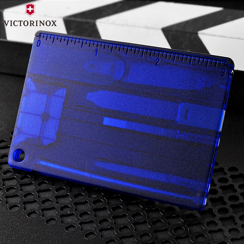 Victorinox Swiss Card Multi-Tool - Black & Red