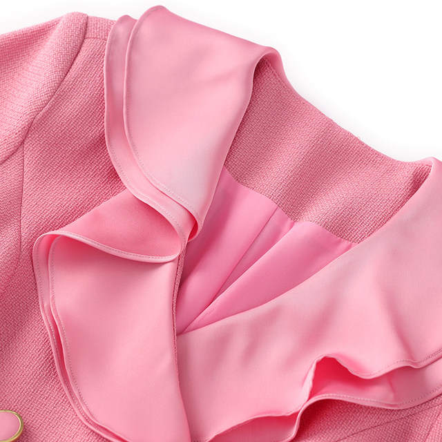 RMO/JUL Celebrities Terrament, Tongqi Leaf Edge V -neck Dripping ...