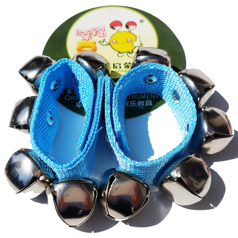 Happy Beans 5-Bell Wrist Bells - เครื่องดนตรีประกอบจังหวะ Orff สำหรับเด็ก