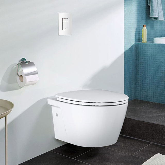 Grohe Projie wall-mounted silent toilet imported hidden water tank ...