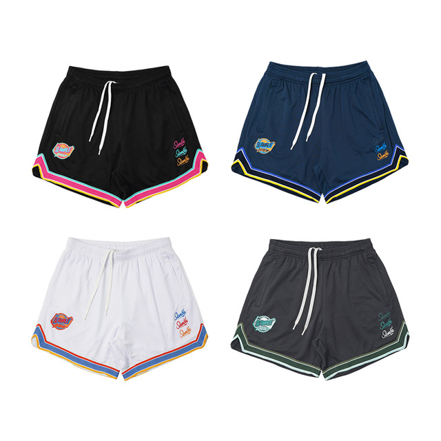 SLAMBLE summer American shorts double -layer net zipper pants pants ...