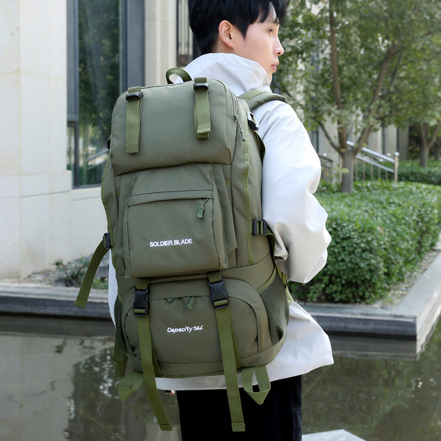 50L hiking camping travel backpack new large capacity outdoor ...
