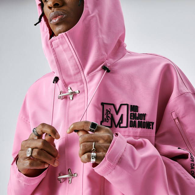 MEDM trendy brand aircraft button jacket men's spring and autumn new ...