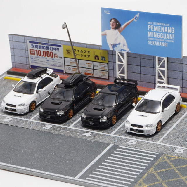 Furuya 1:64 Subraru Subraru WRX STI 7th Generation 8th Generation Bar ...
