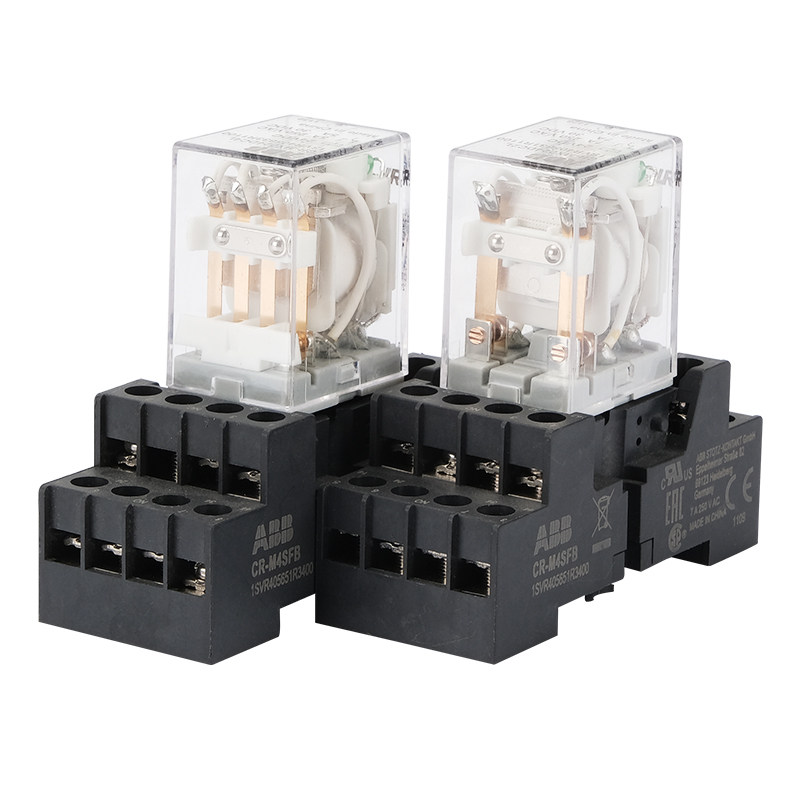 ABB Middle Small Relay CR-MX230AC2L AC 8-Pin CR-MX024DC4L DC 14-Pin ...