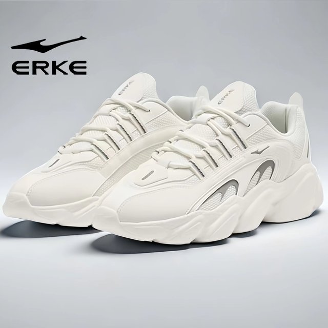 Hongxing Erke men's shoes soft sole shock-absorbing men's 2024 dad ...