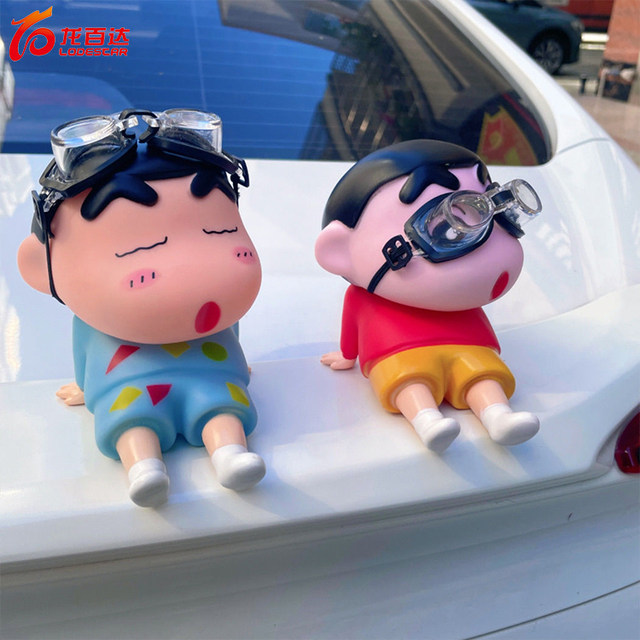 Crayon Shin-chan car ornaments car tail decoration cartoon 2025 new ...