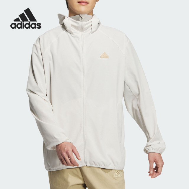 Adidas/Adidas official genuine V LT WVN JKT men and women sun ...