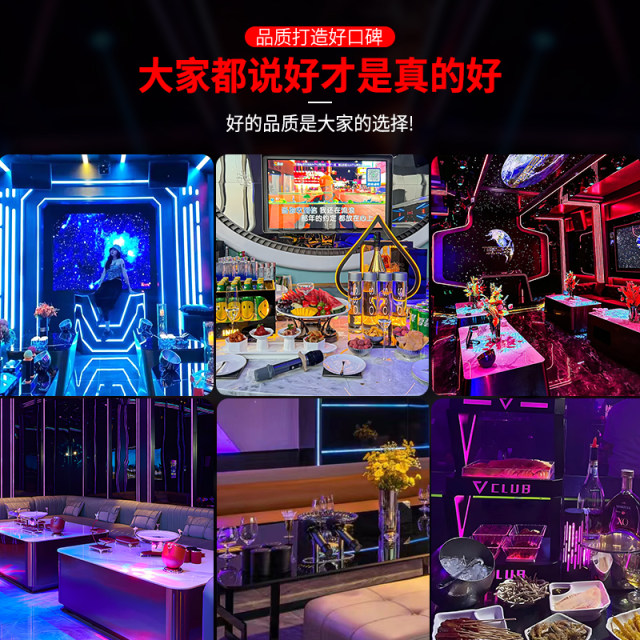 Ktv table setting supplies complete set of stainless steel fruit plate ...