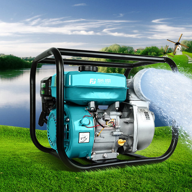 Fujiwara gasoline engine irrigation water pump flood-resistant pump ...