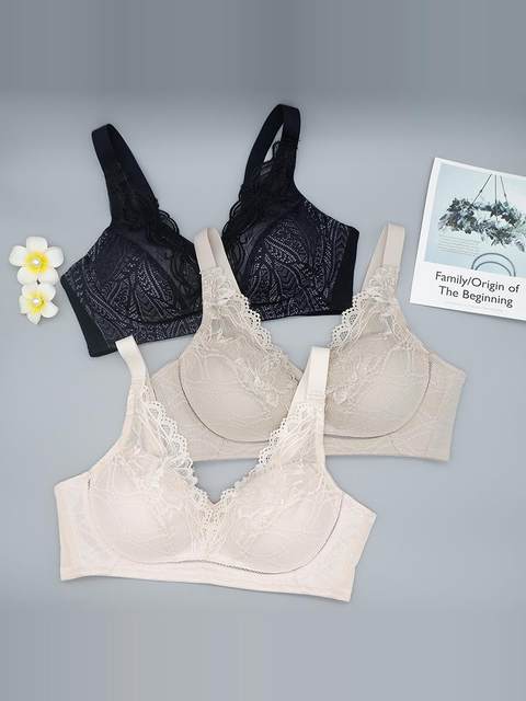 Export Korean foreign trade original steel ringless bra gathered ...