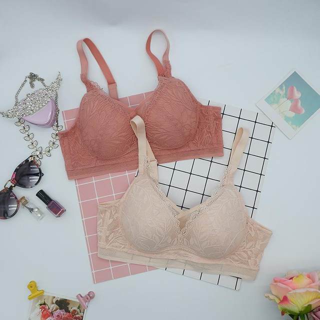 South Korea's original foreign trade big breast push-up bra without ...