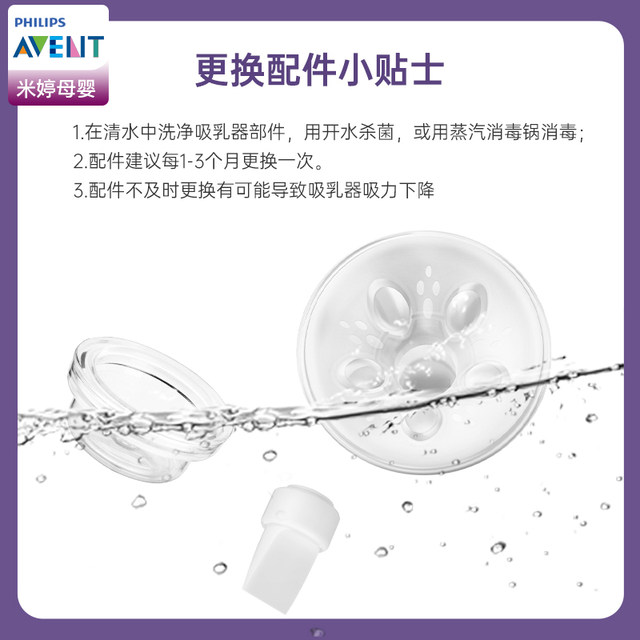 Philips Avent electric breast pump accessories SCF332/334/316/315/397 ...