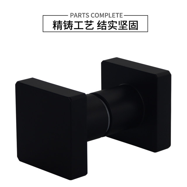 Glass door handle shower room single hole handle cabinet door handle ...