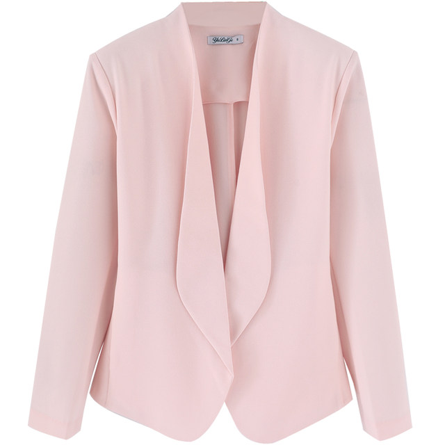 Pink suit jacket spring professional explosion female senior design ...