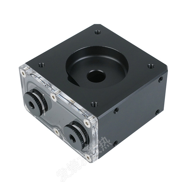 IcemanCooler2u server water tank and tolerate DDC pump split water tank