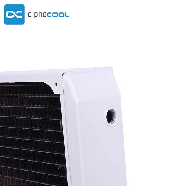 AlphaCool white all -bronze water cold radiator UT60 thick 360/420mm ...