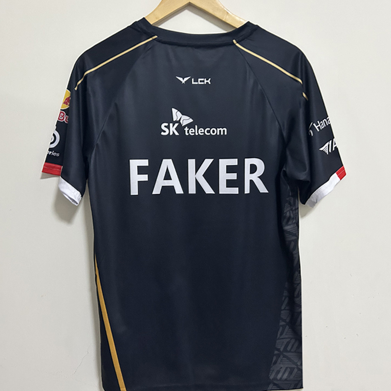 T1 team uniform S13 World Championship Conquer FAKER same style clothes 2023lck team peripheral ...