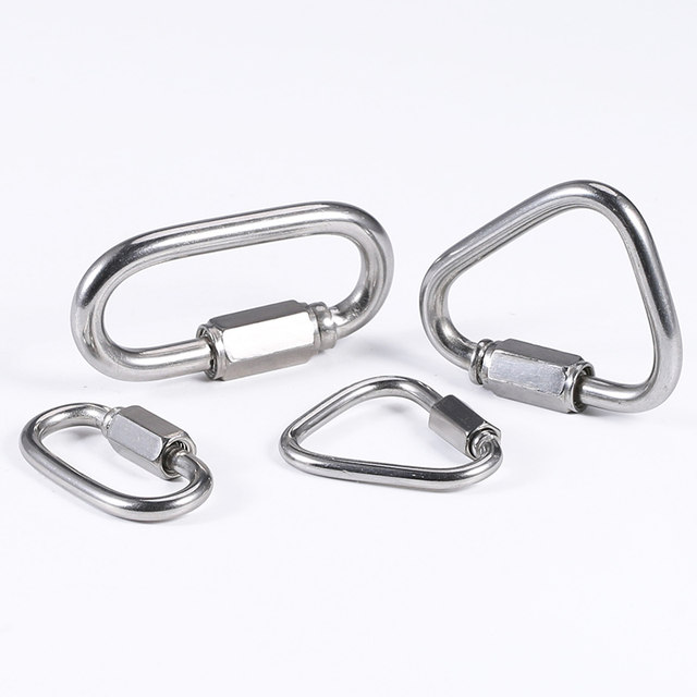 Connector 304 stainless steel quick connect ring connecting ring track ...