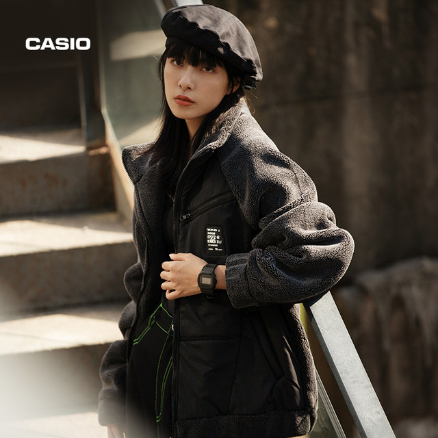 casio flagship store DW-5600UBB small square sports waterproof student ...