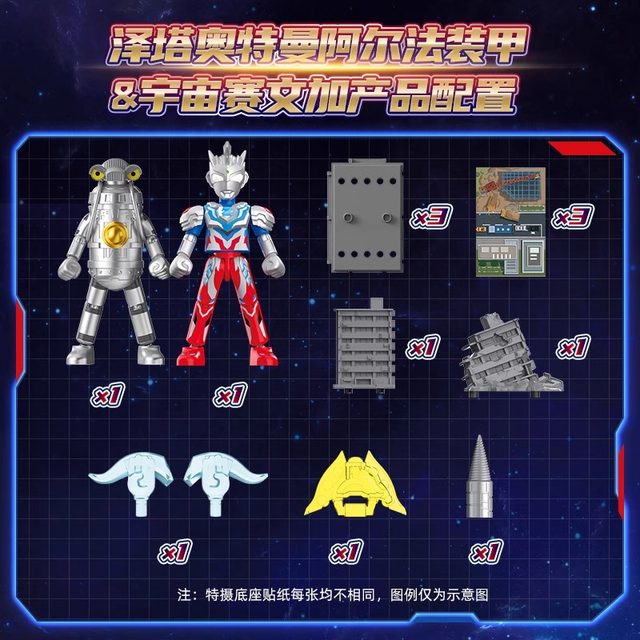 Ultraman Zeta Bruko building block doll Bruko Ultra classic toy boy ...